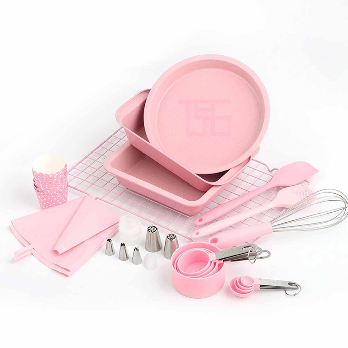 Pink Baking Set • TPCLtd • The Party Cake Ltd