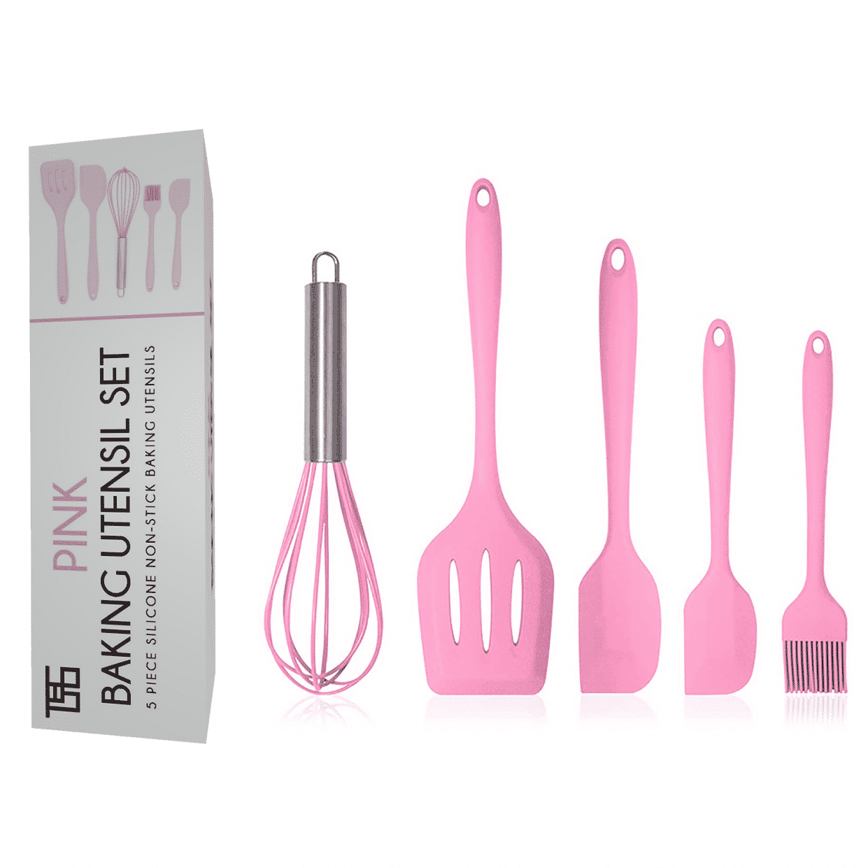 Pink Baking Utensil Set • The Party Cake • TPC