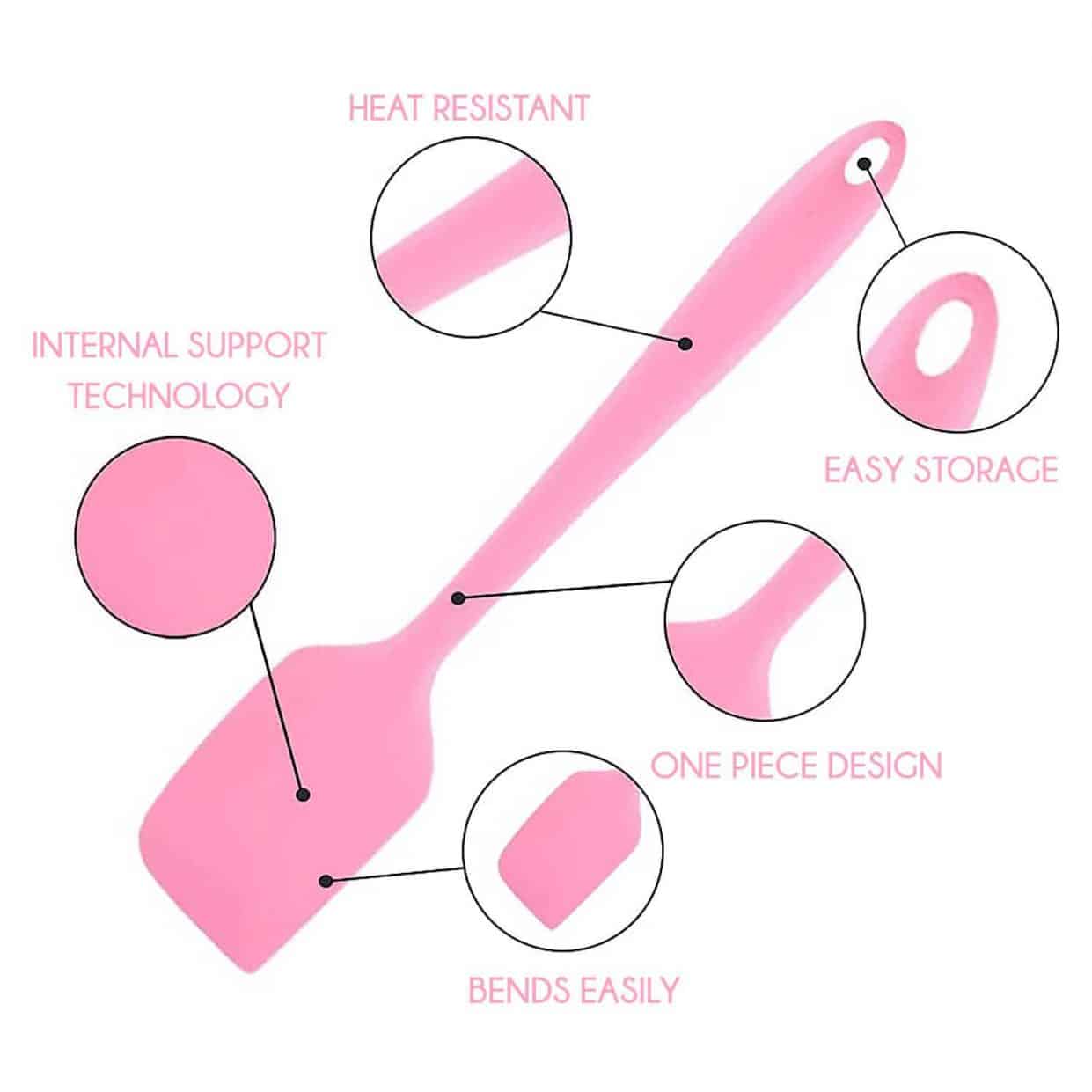 Pink Baking Utensil Set • The Party Cake • TPC