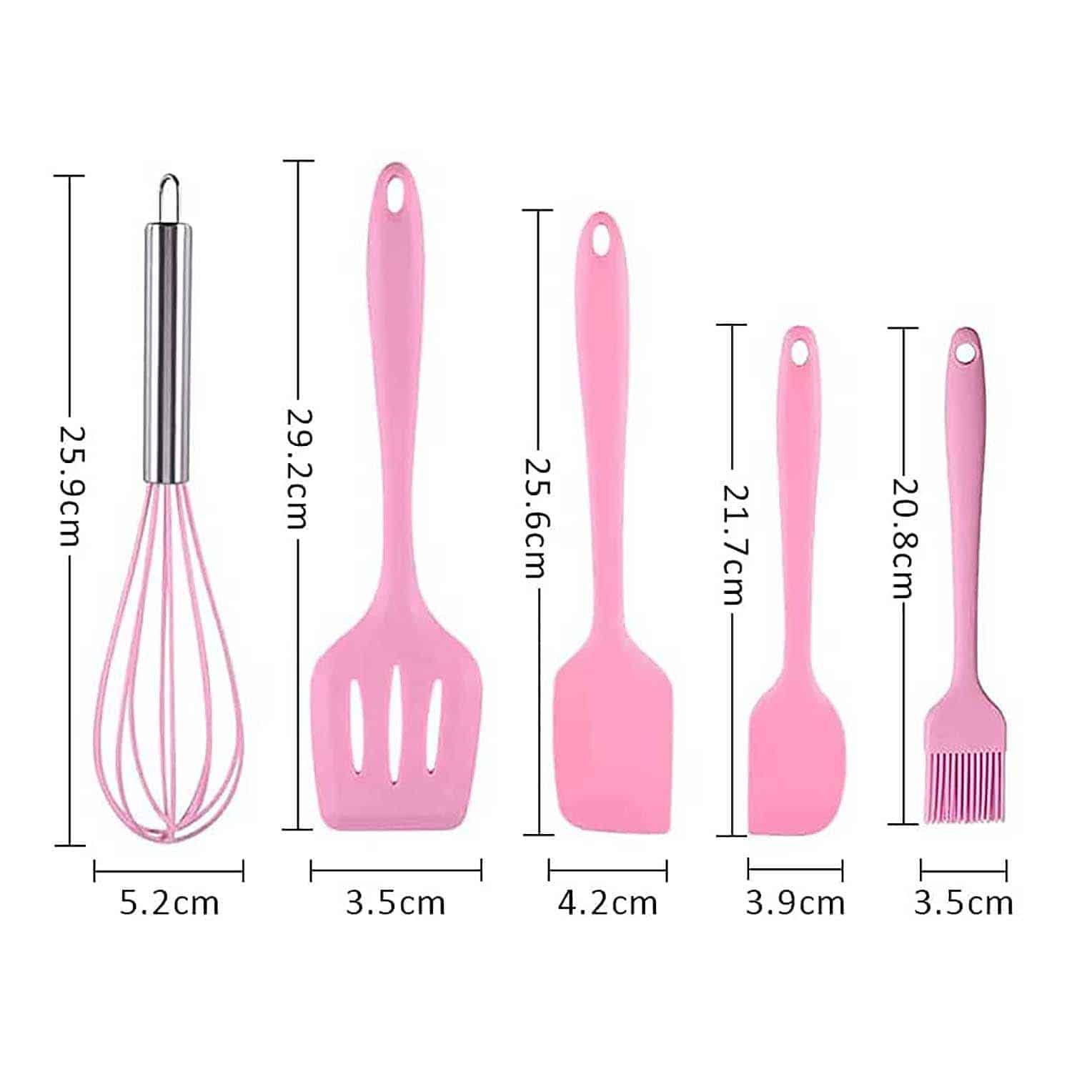 Pink Baking Utensil Set • TPCLtd • The Party Cake Ltd