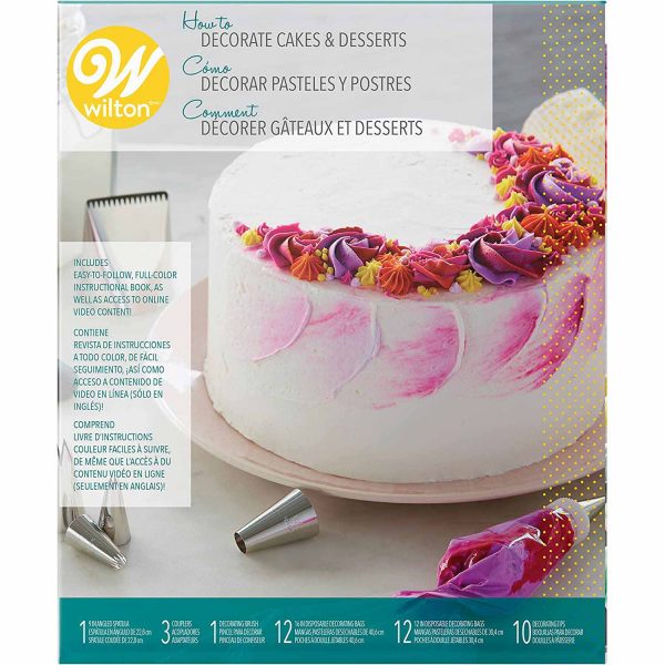 Wilton Decorate Cakes and Desserts Kit • The Party Cake • TPC