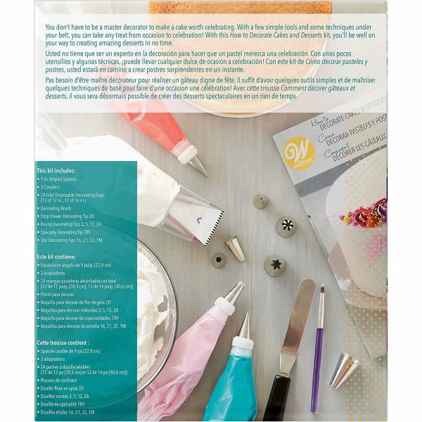 Wilton Decorate Cakes and Desserts Kit • The Party Cake • TPC