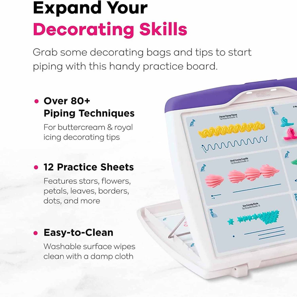 Wilton Deluxe Practice Board • The Party Cake • TPC