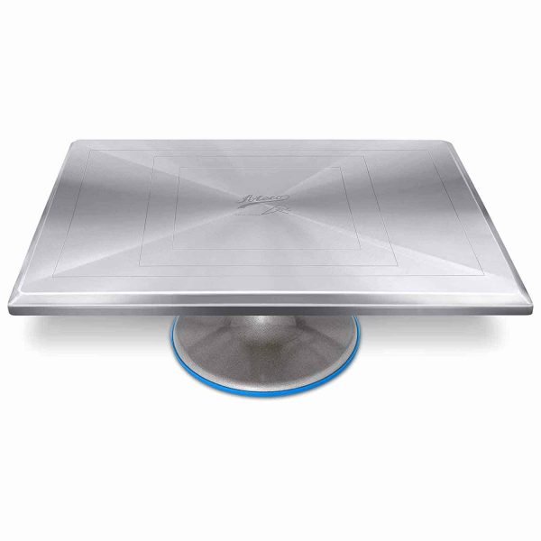 Ateco Rectangle Aluminium Turntable • The Party Cake • TPC
