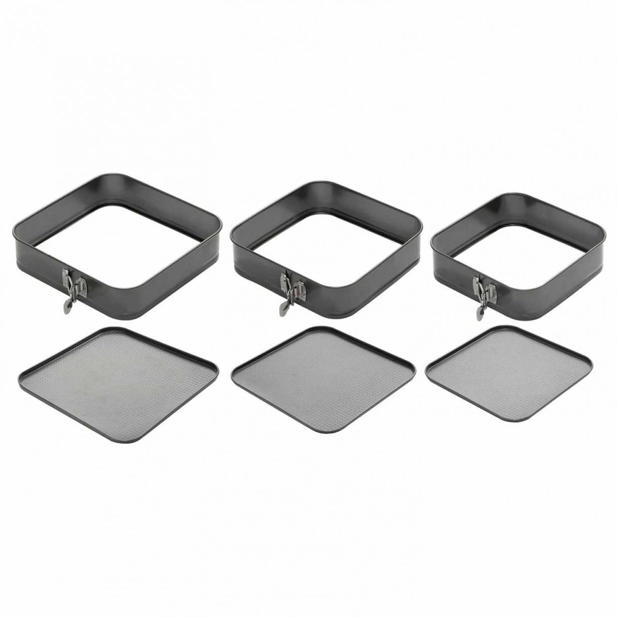 Mari Non Stick Springform Cake Tin Set Square • TPC • The Party Cake Ltd